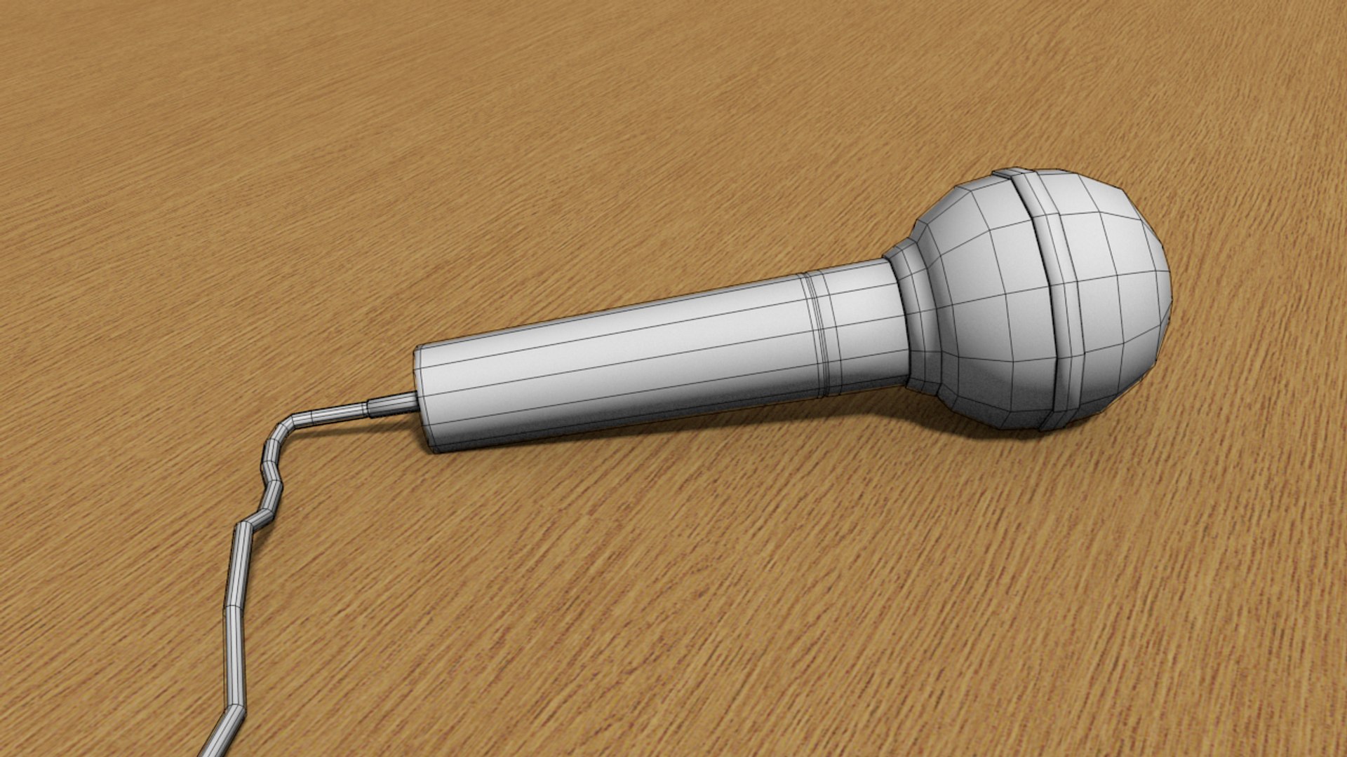 cool microphone 3d model