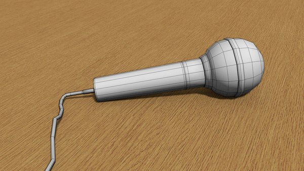 cool microphone 3d model