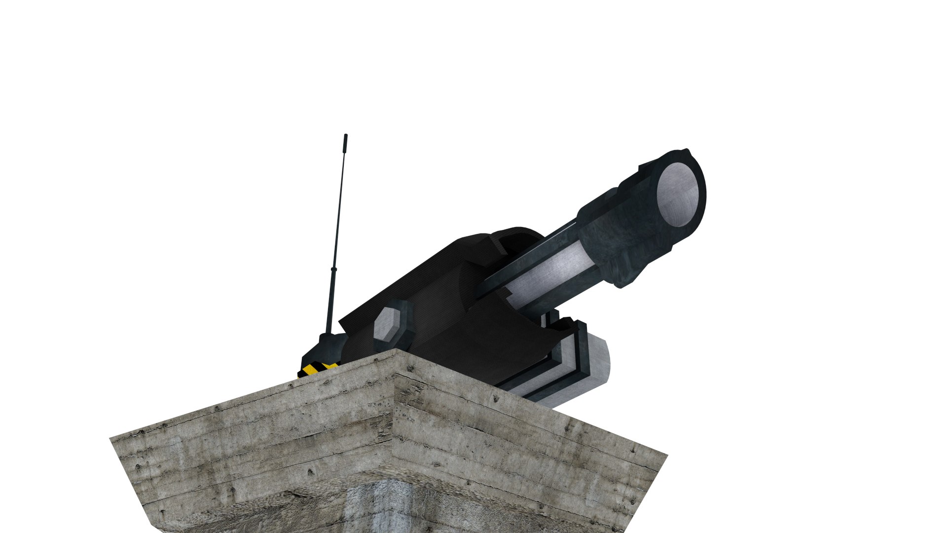 heavy turret 3d 3ds