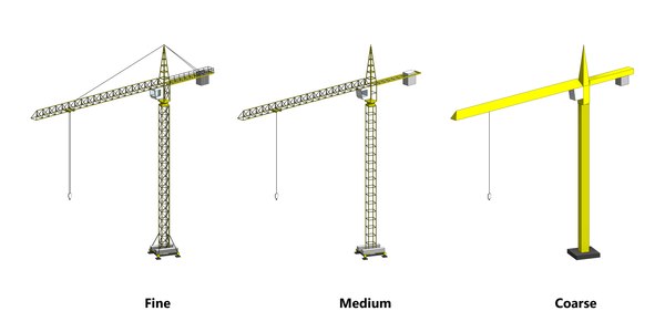 Parametric Tower Crane - Revit Family 3D model - TurboSquid 1820130