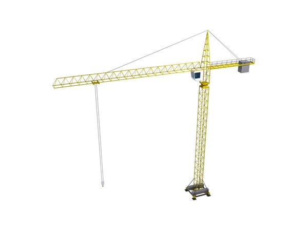 Parametric Tower Crane - Revit Family 3D model - TurboSquid 1820130