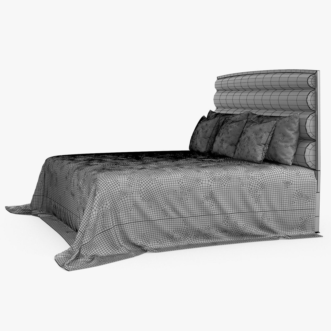 3D Balbianello Bed Promemoria - - TurboSquid 1381573