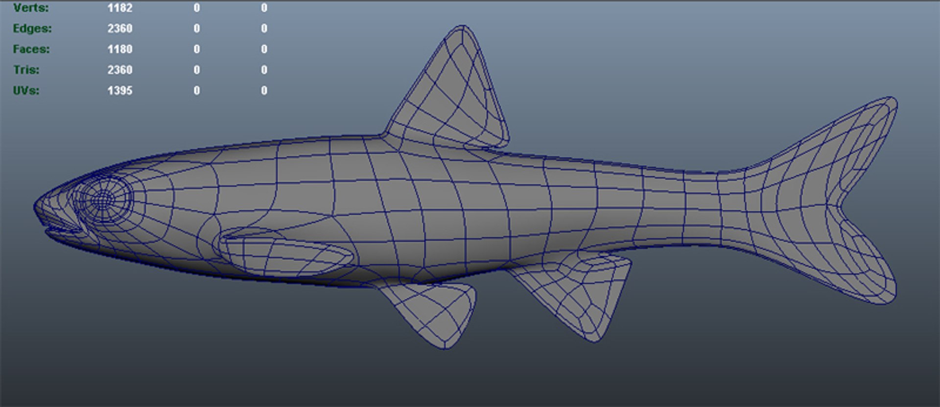 notropis volucellus mimic shiner 3d model