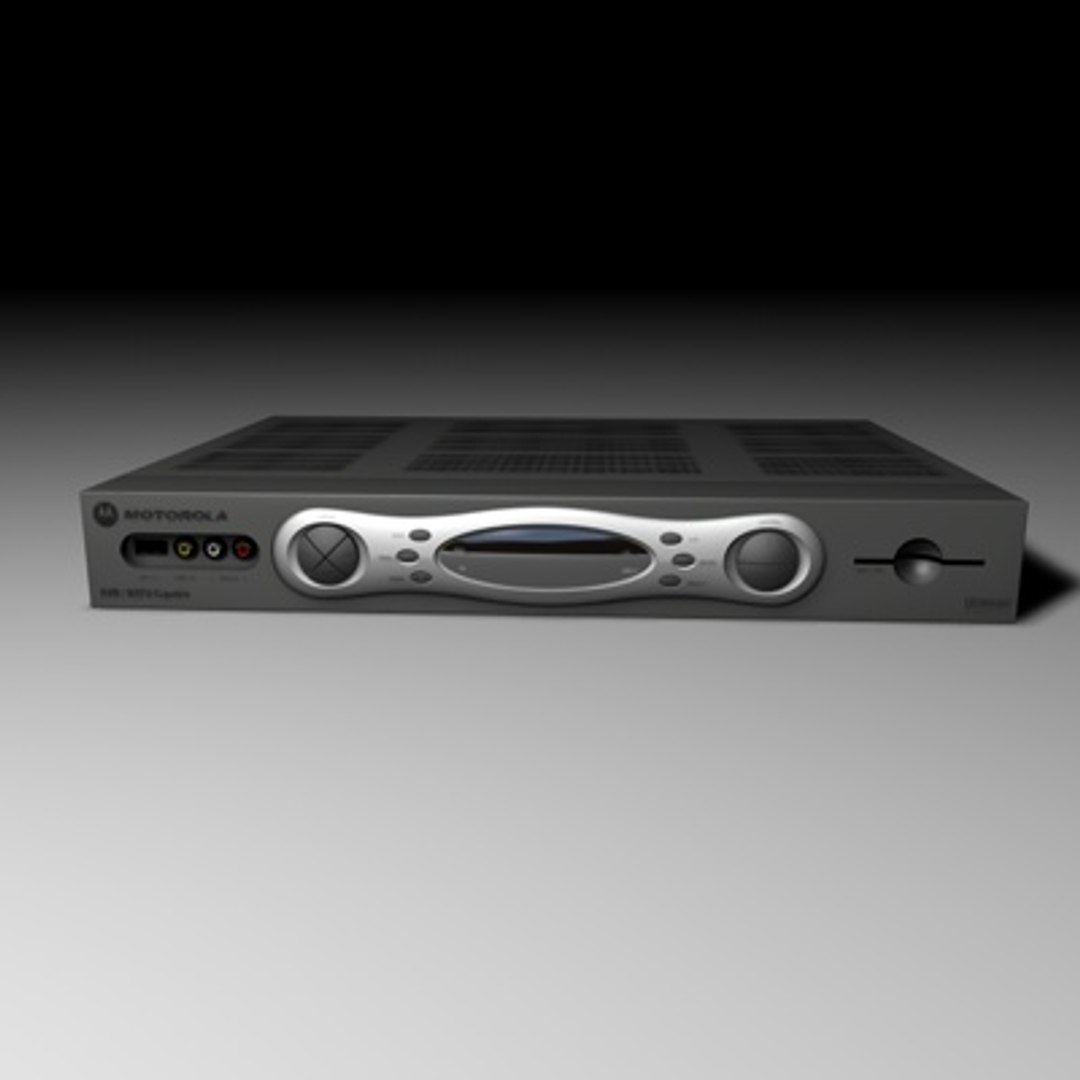 Motorola Video Recorder 3d Model