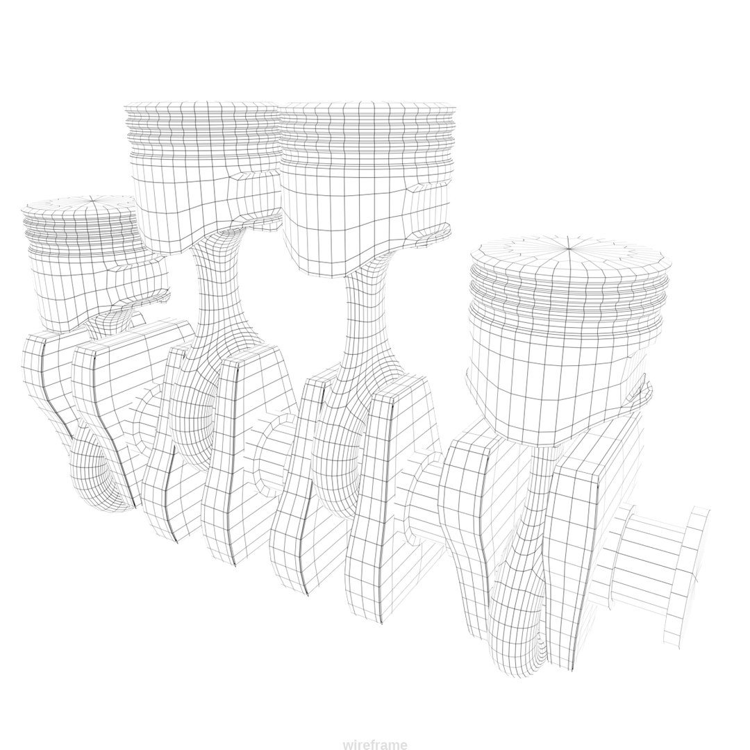 Crankshaft Crank 3D Model - TurboSquid 1405363