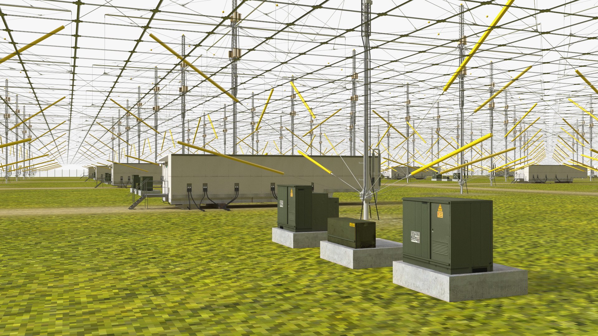 HAARP Ionosphere Research Station 3D - TurboSquid 1929613