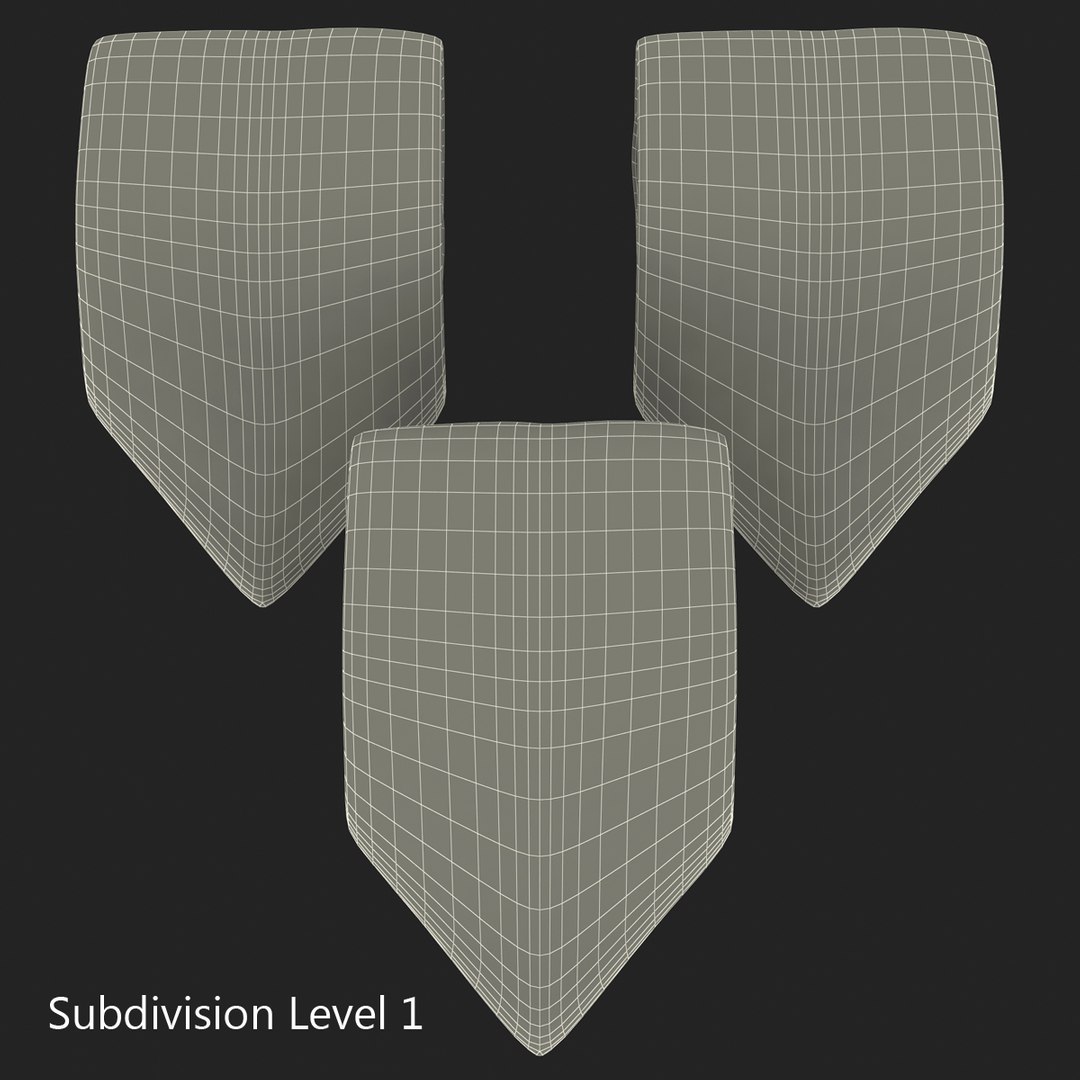 Tie Set 3d Model