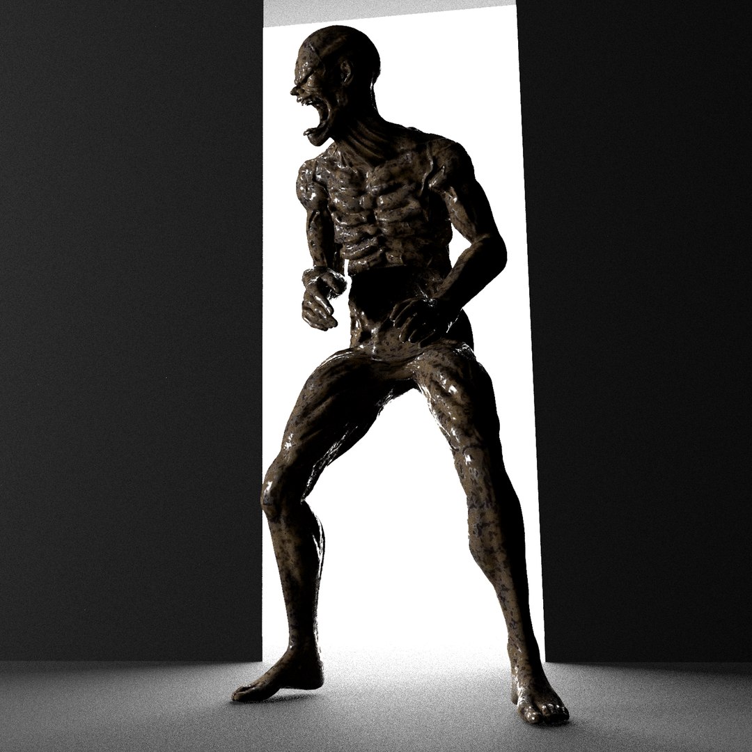 3D Model Zombie Character Ar - TurboSquid 1495757