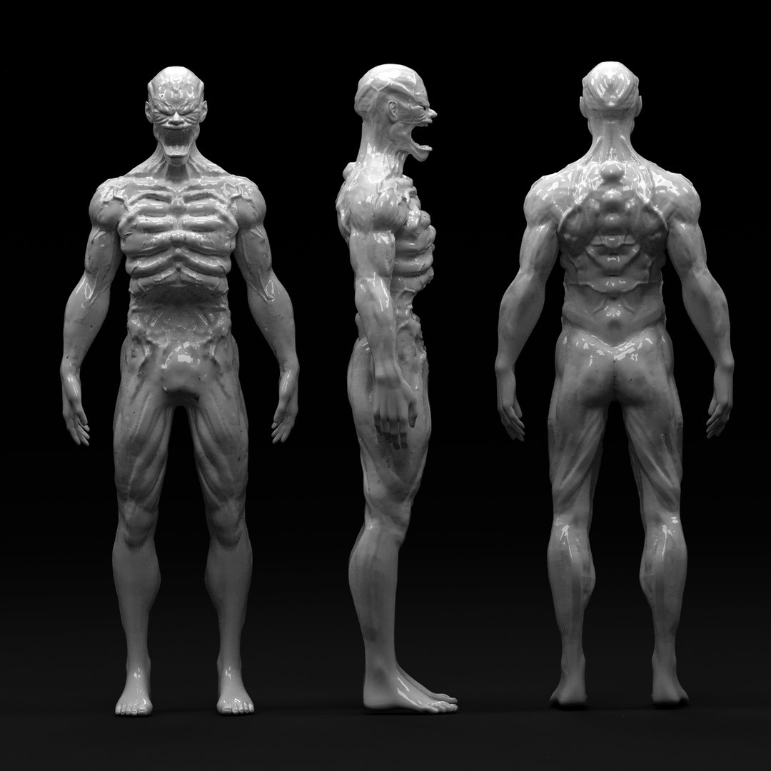 3D Model Zombie Character Ar - TurboSquid 1495757