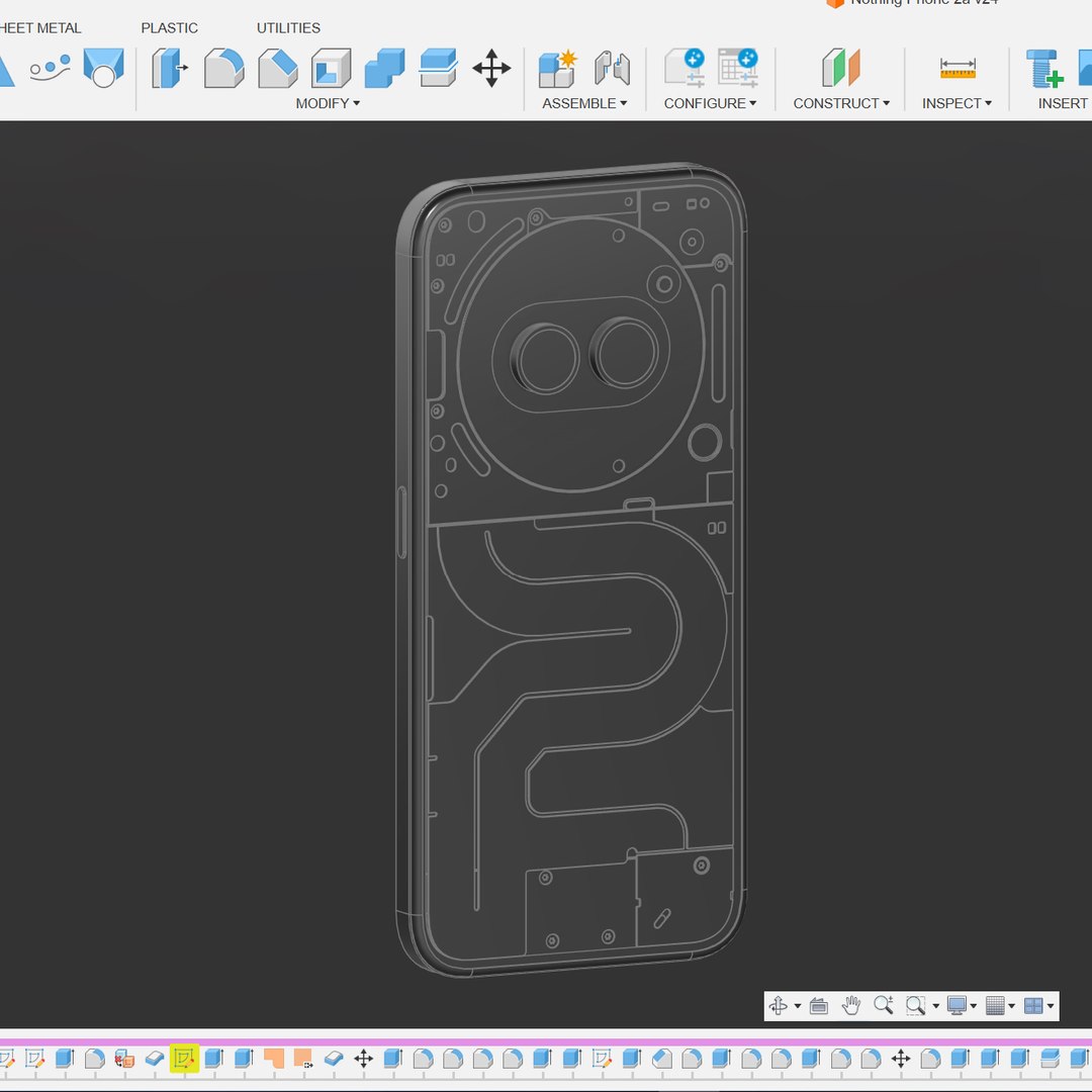 3D Nothing Phone 2a - TurboSquid 2208575