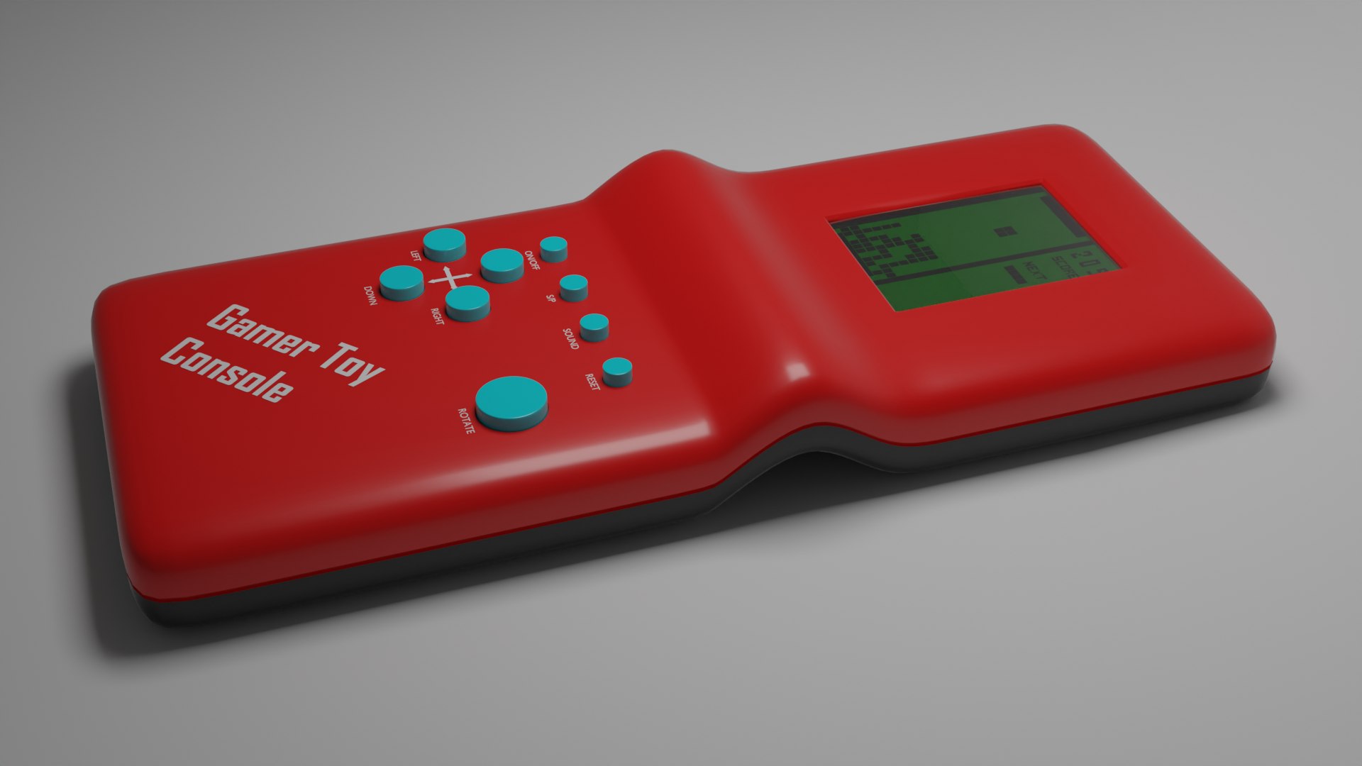 Tetris Retro Console 3D model - TurboSquid 1977570