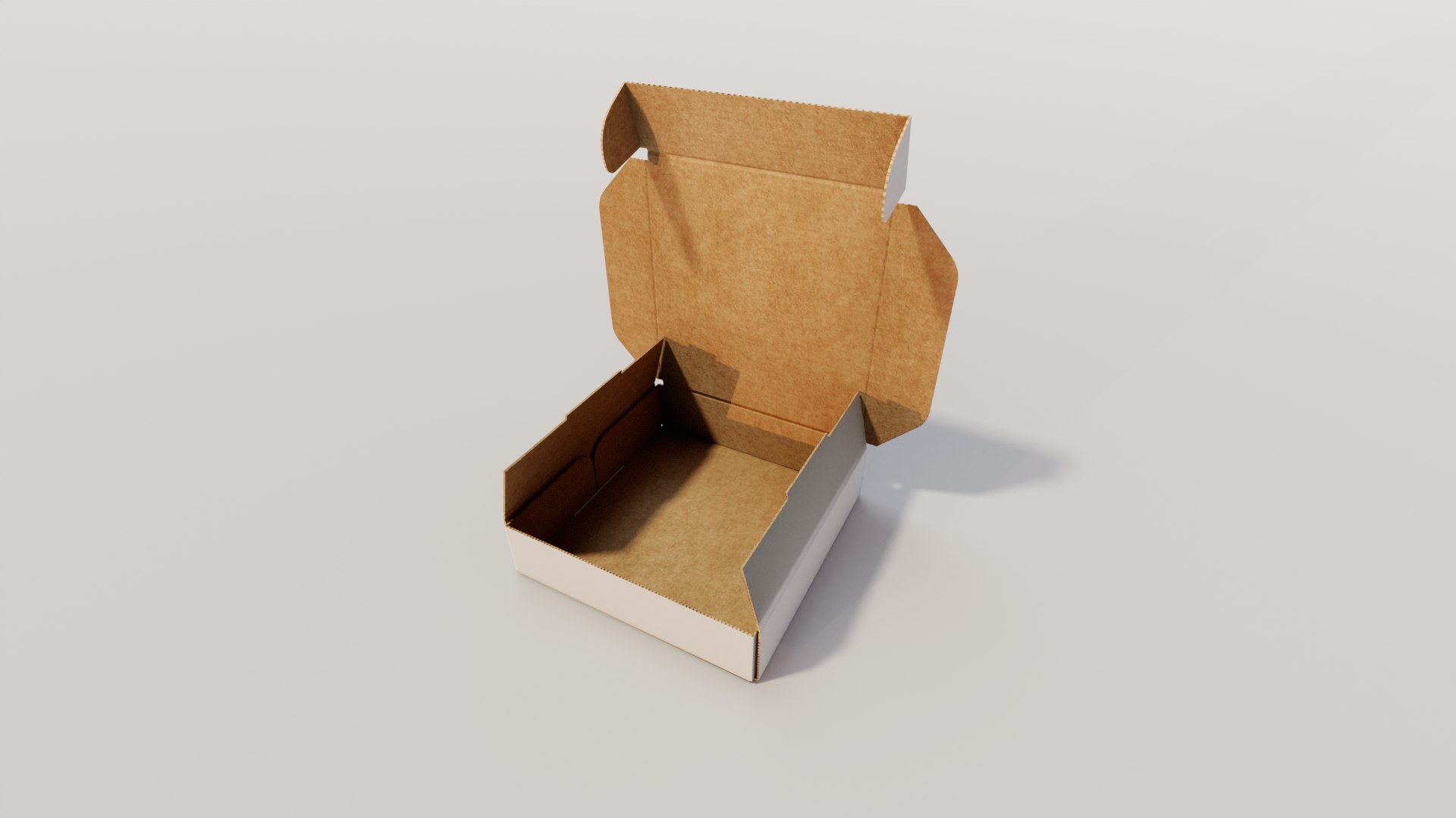 Parametric Animatable Cardboard Box Model - TurboSquid 2387804