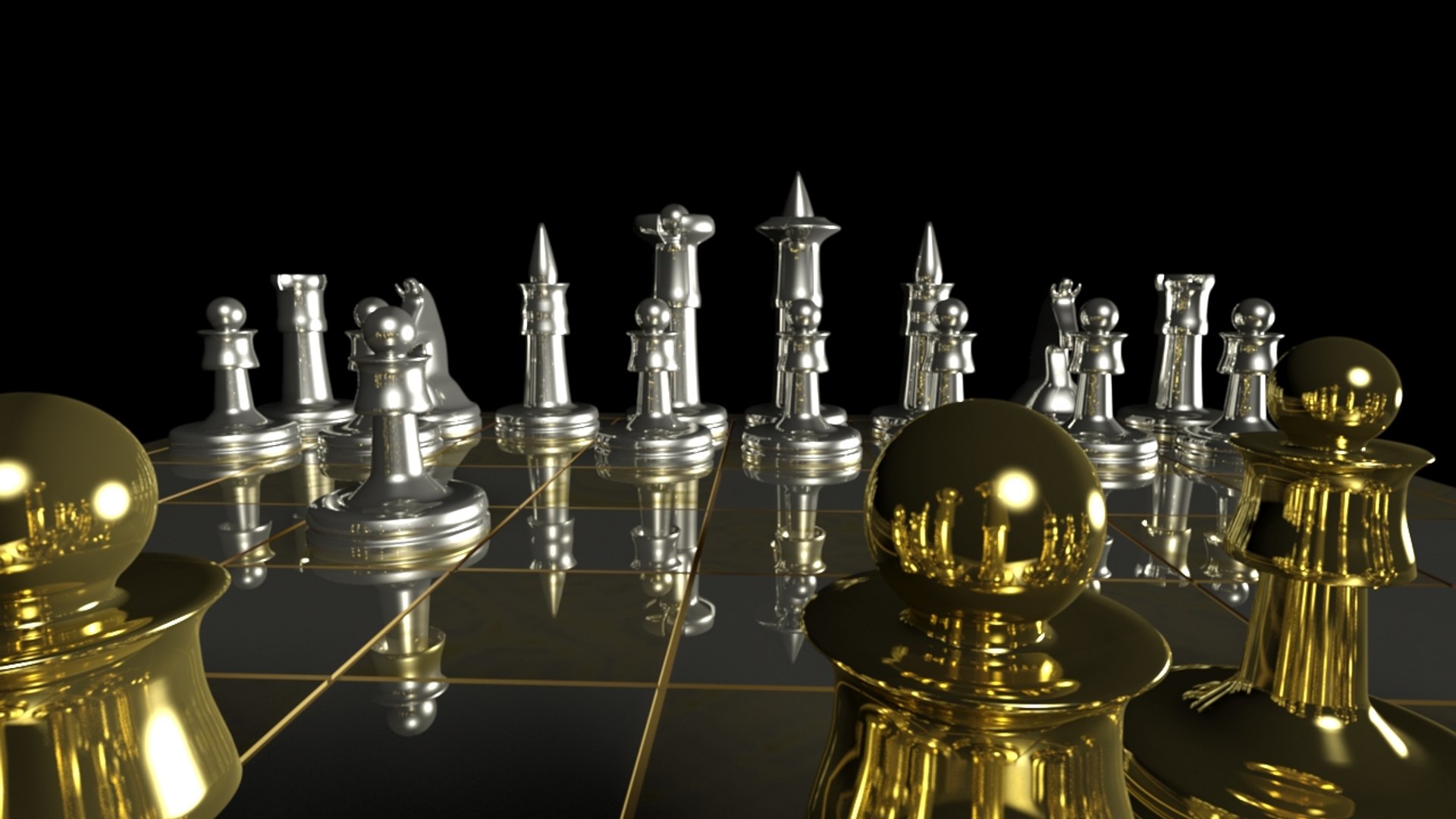 3d Model Of Chess