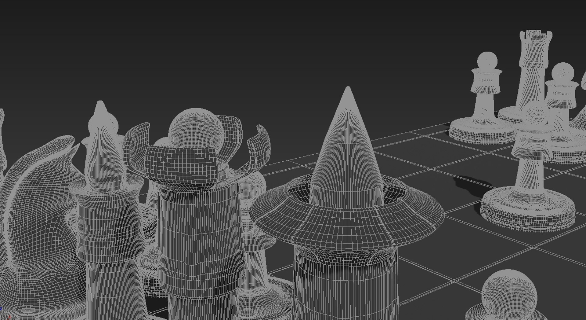 3d Model Of Chess