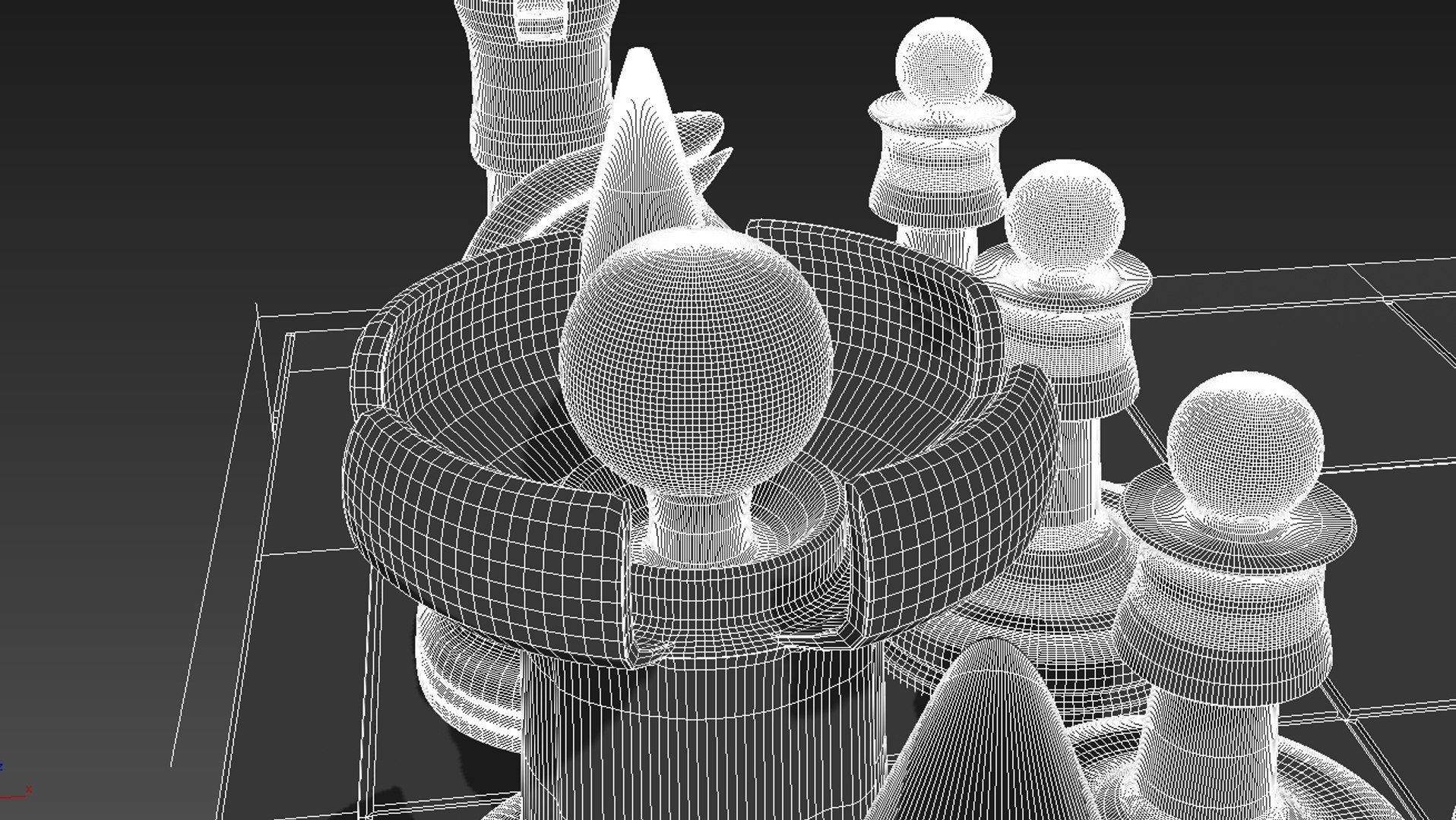 3d Model Of Chess