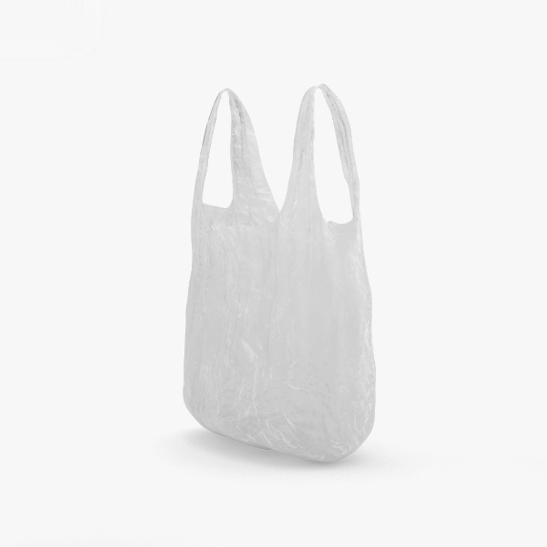 3D Plastic Bag Model - TurboSquid 1502049