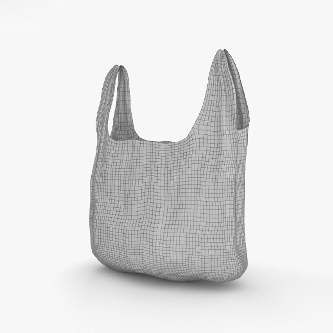 3D Plastic Bag Model - TurboSquid 1502049