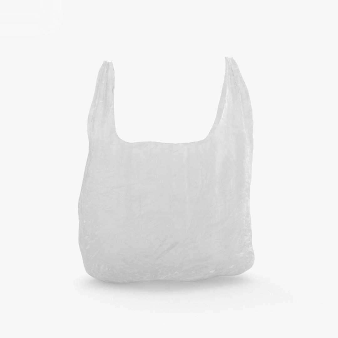 3D Plastic Bag Model - TurboSquid 1502049