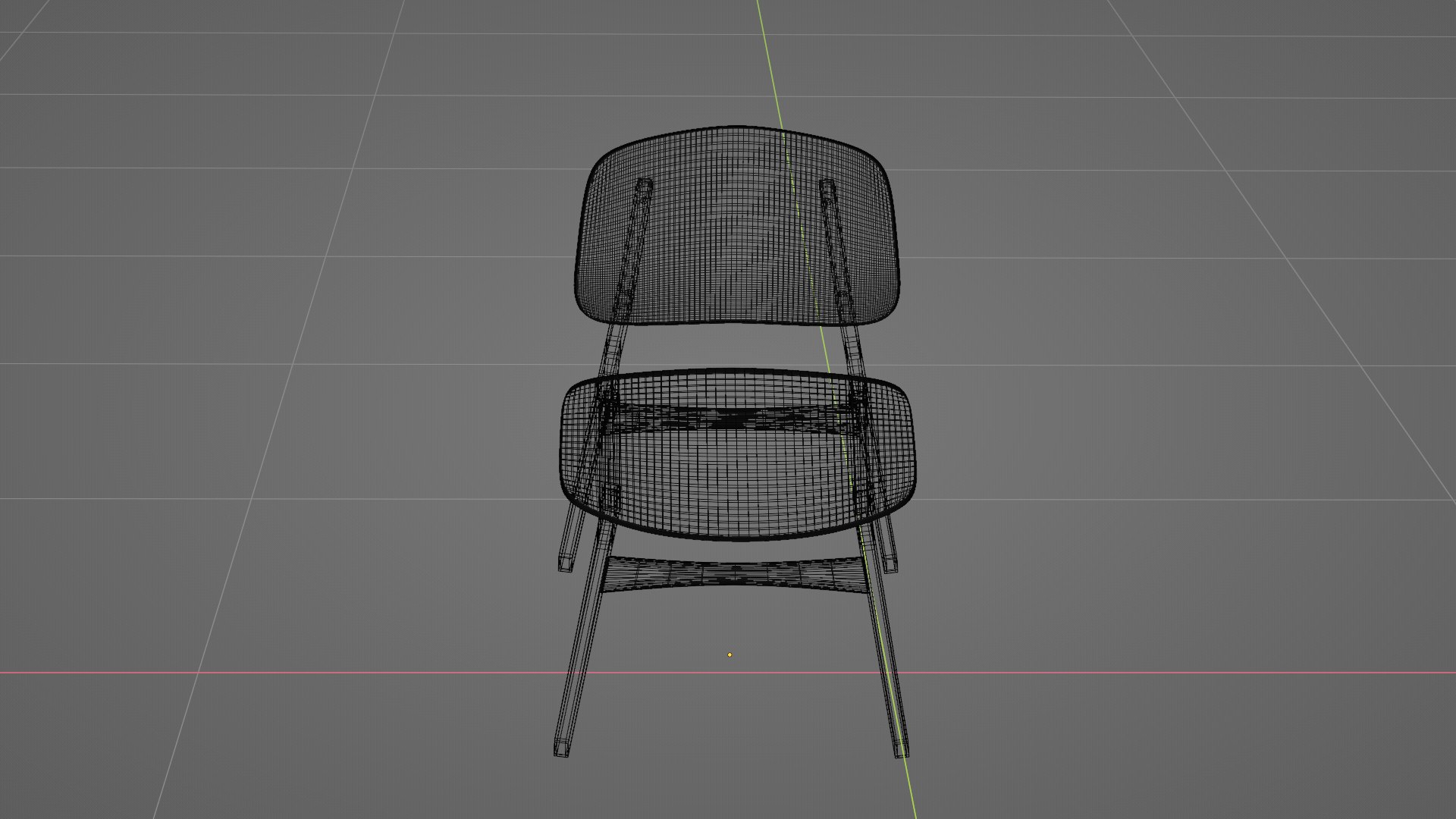 Wood basic chair 3D model model - TurboSquid 1850820