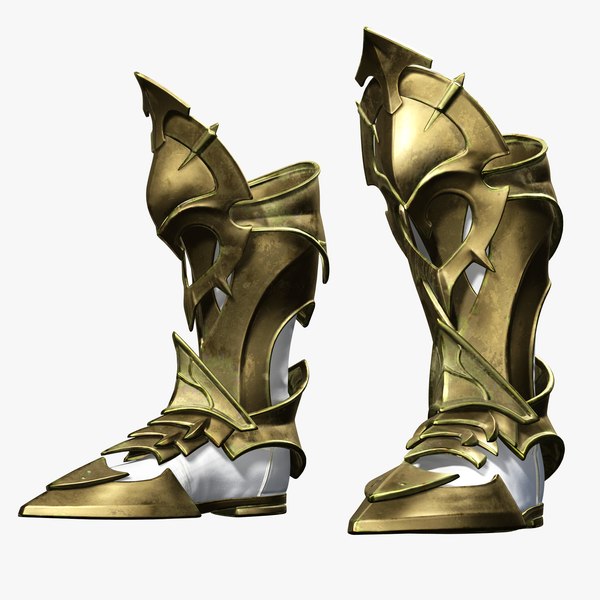 3D Armor boot Scifi model - TurboSquid 1982899