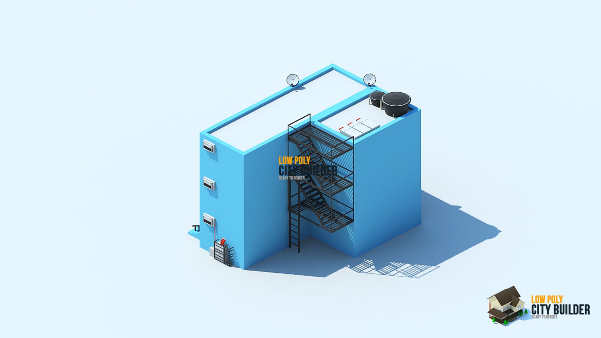 3d 3ds City Builder Residential 9