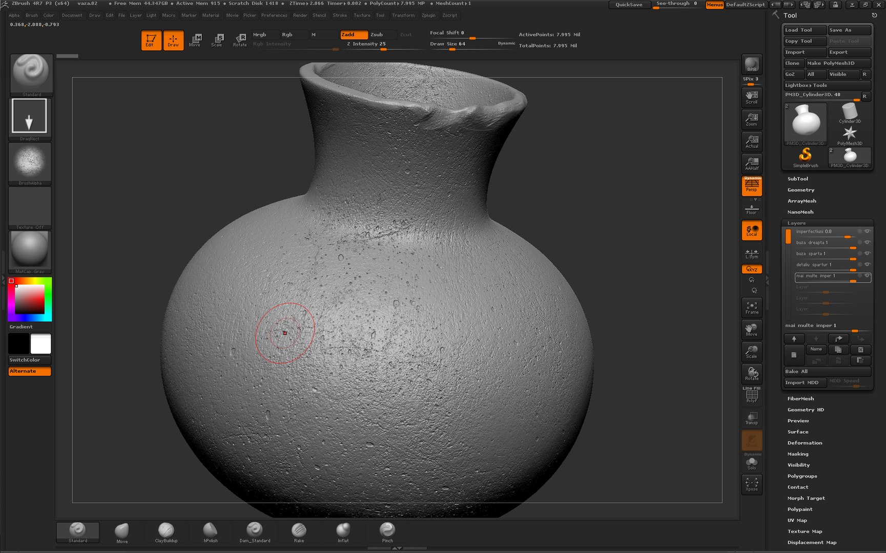 3D model ceramic pot ancient - TurboSquid 1450212