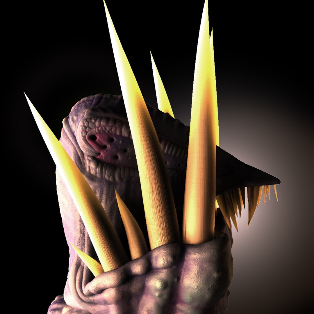 monster humanoid 3d max
