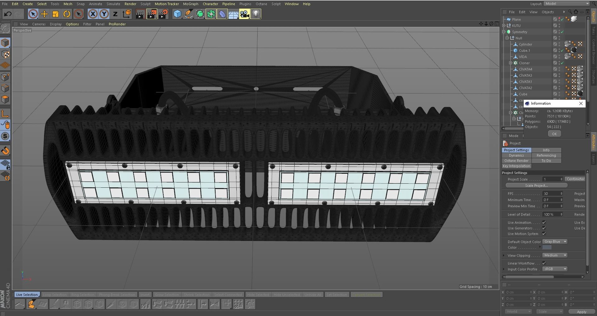 Led Light Bar 3D Model - TurboSquid 1456845