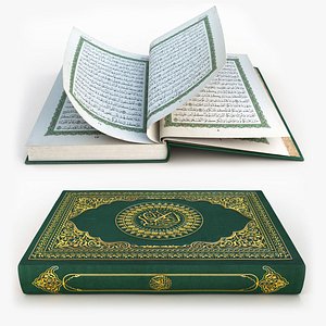 3D Book Quran with Stand-Animated-8K Texture - TurboSquid 1799010