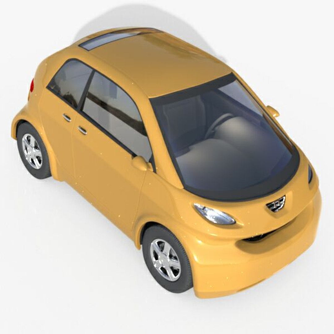 small concept car 3d max