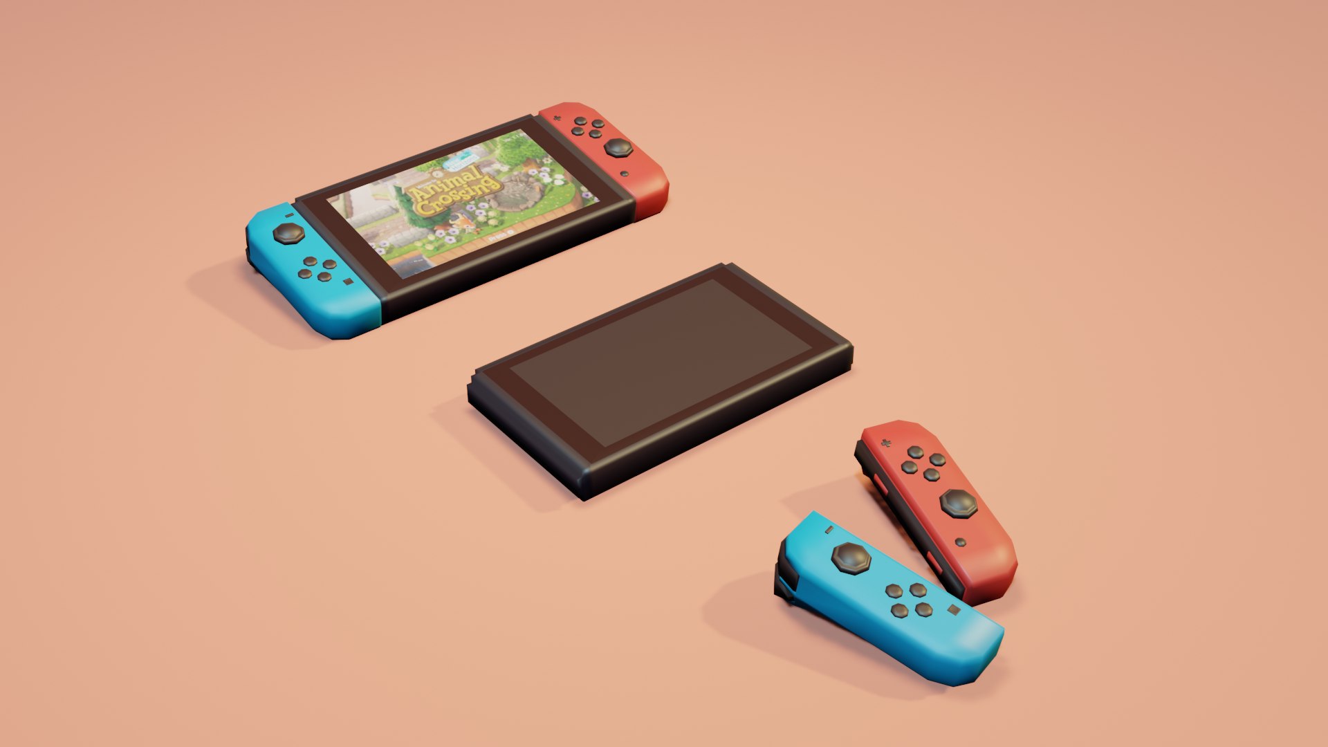 Nintendo Switch Cozy Style 3D - TurboSquid 2206635