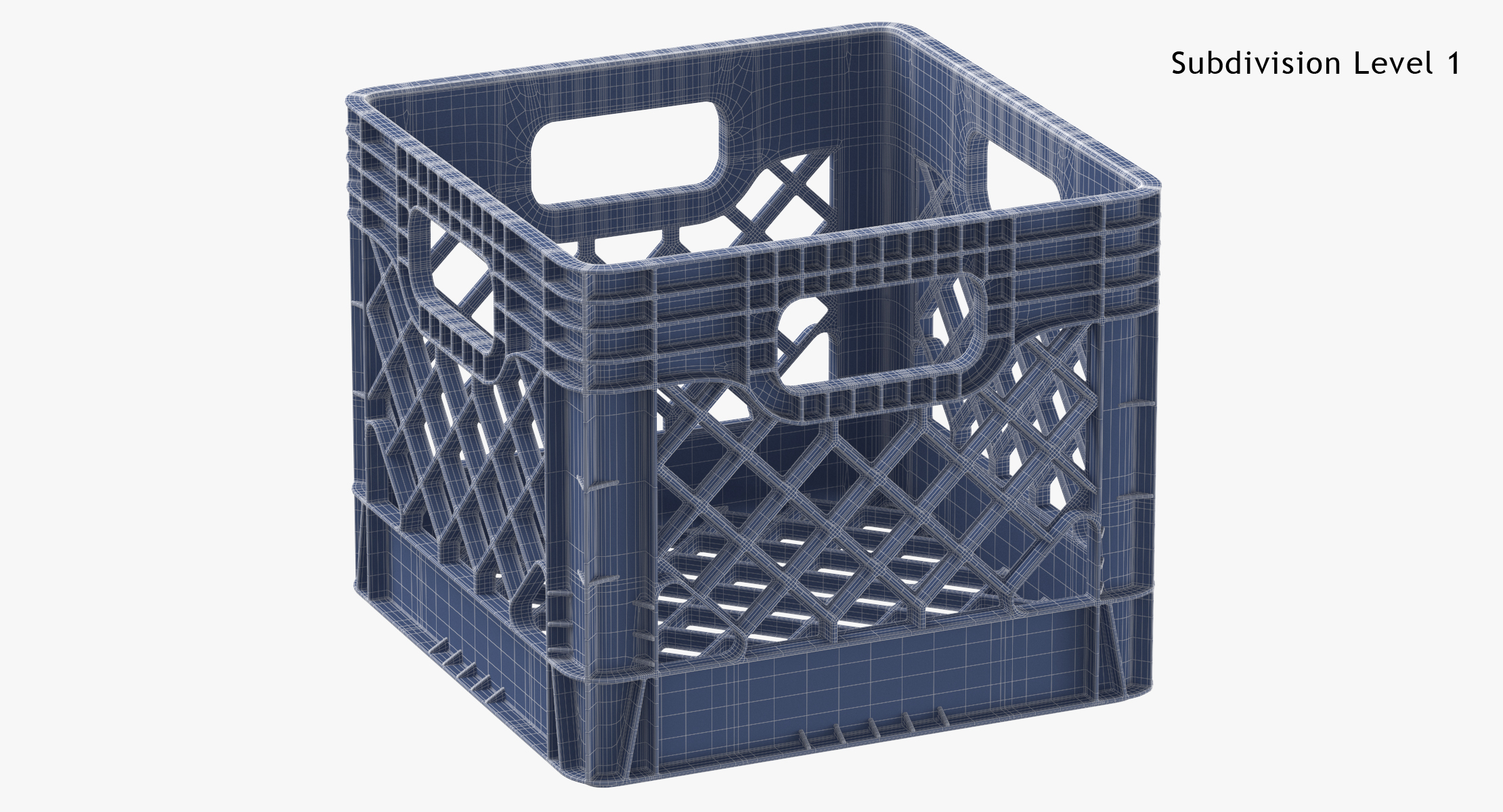 3D Plastic Crate Clean and Dirty - TurboSquid 1868816