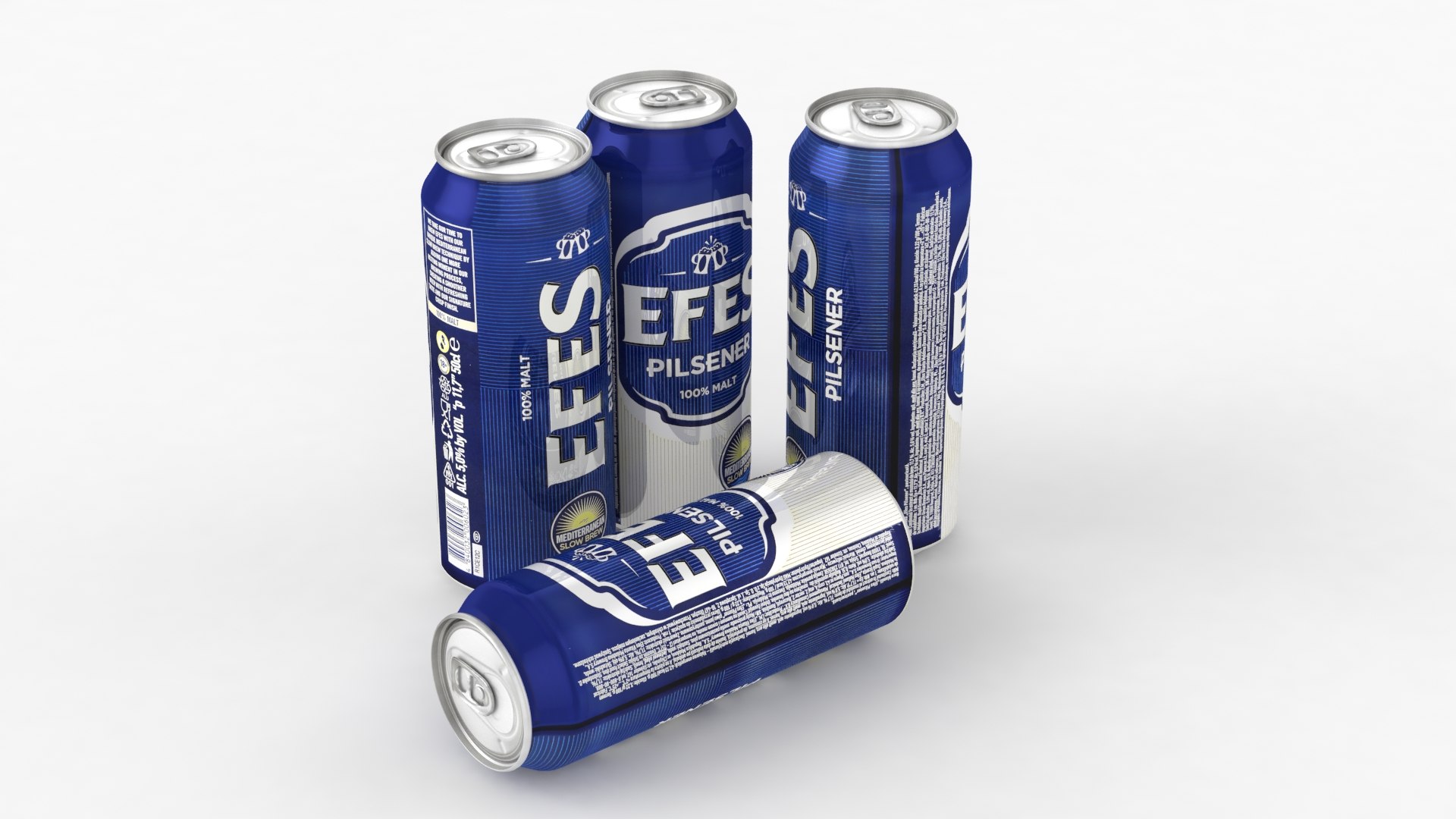 3D Beer Can Efes Pilsener 500ml 2021 - TurboSquid 1782909