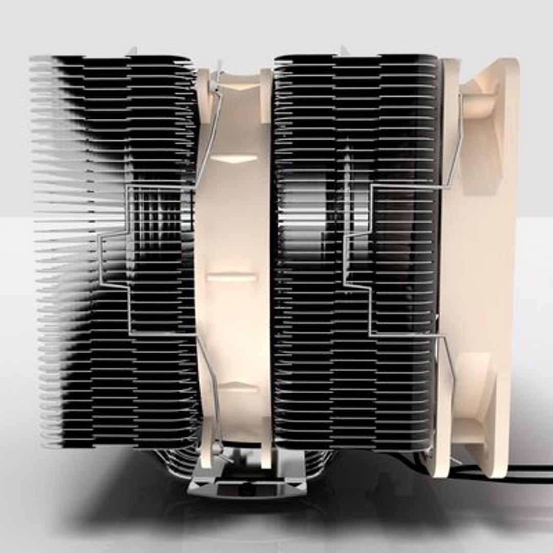 3d Noctua Cooler Fan Model