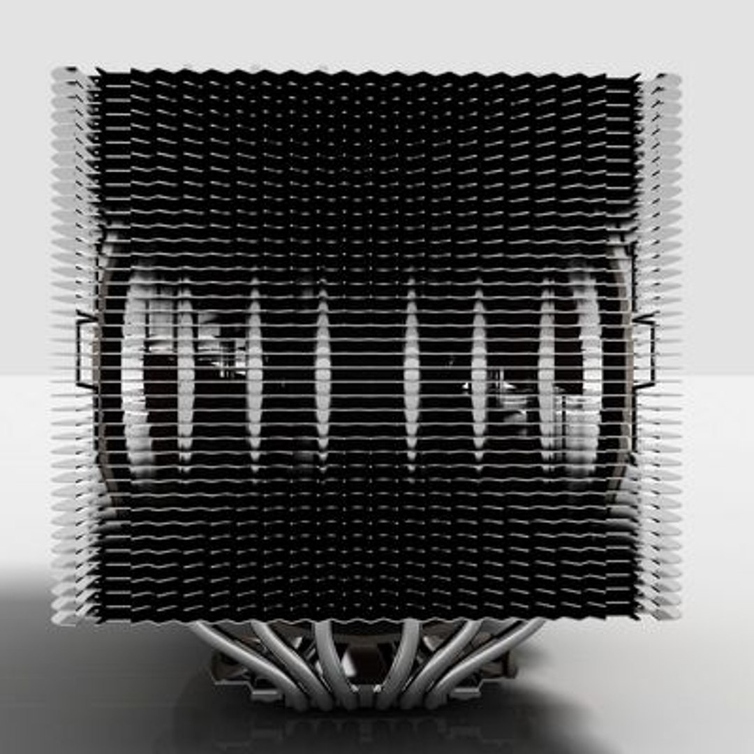 3d Noctua Cooler Fan Model