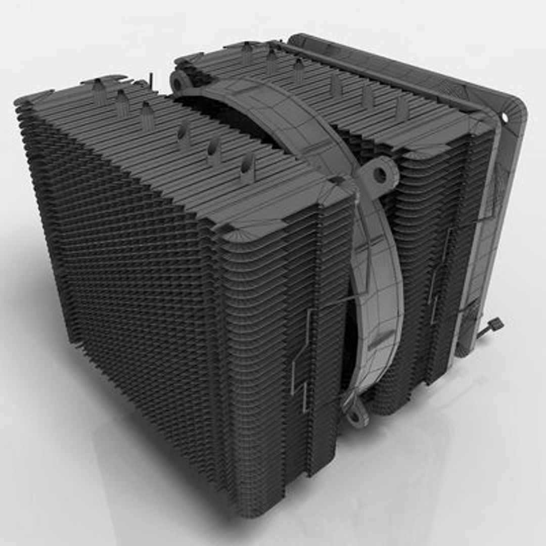 3d Noctua Cooler Fan Model