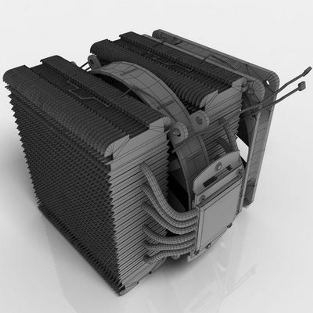 3d Noctua Cooler Fan Model