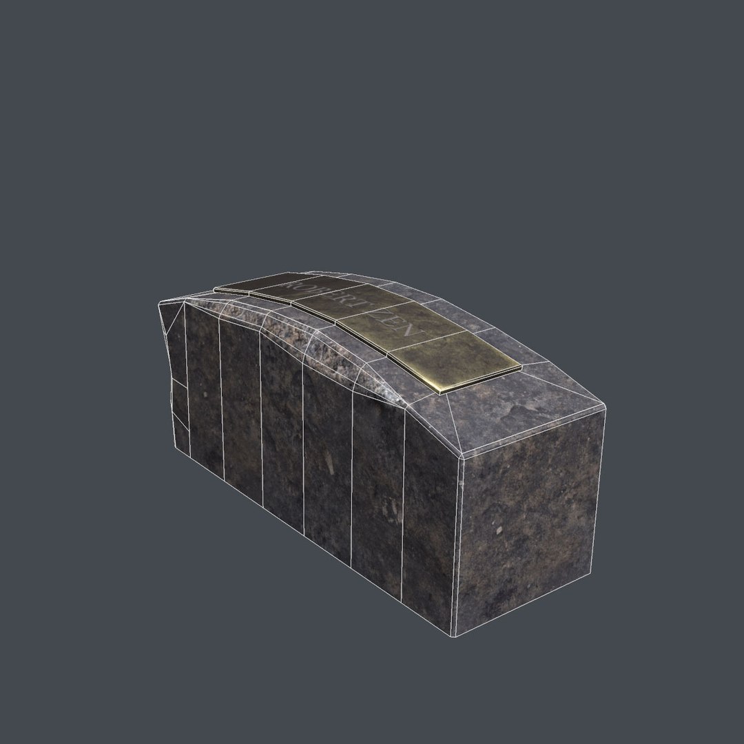 3d Gravestone Ready Unity