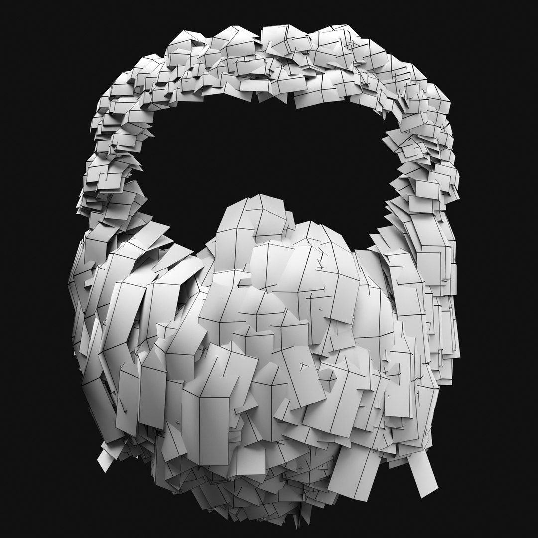 Beard 2 Model - TurboSquid 1489615