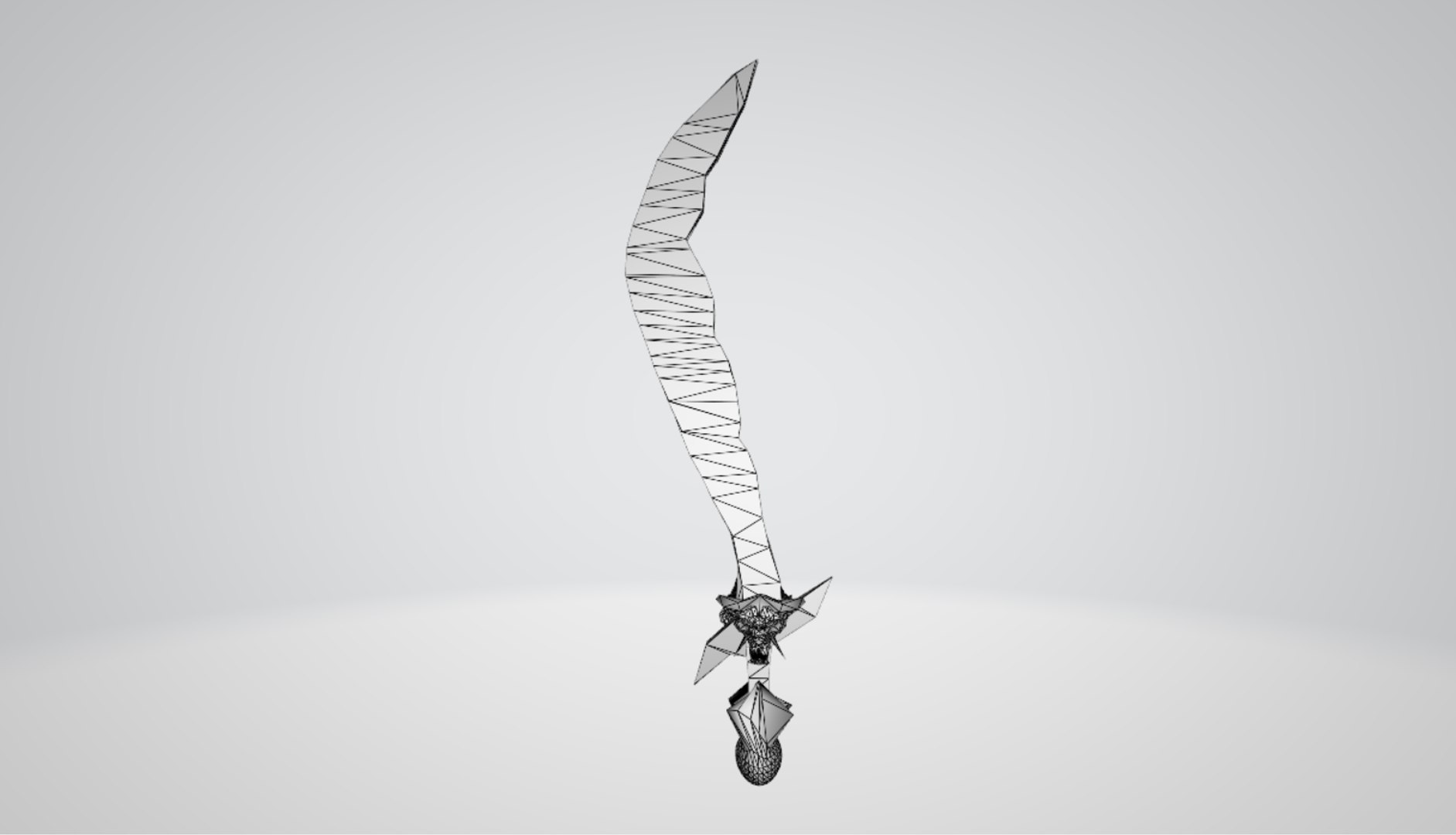 3D model sword blender art - TurboSquid 1571147
