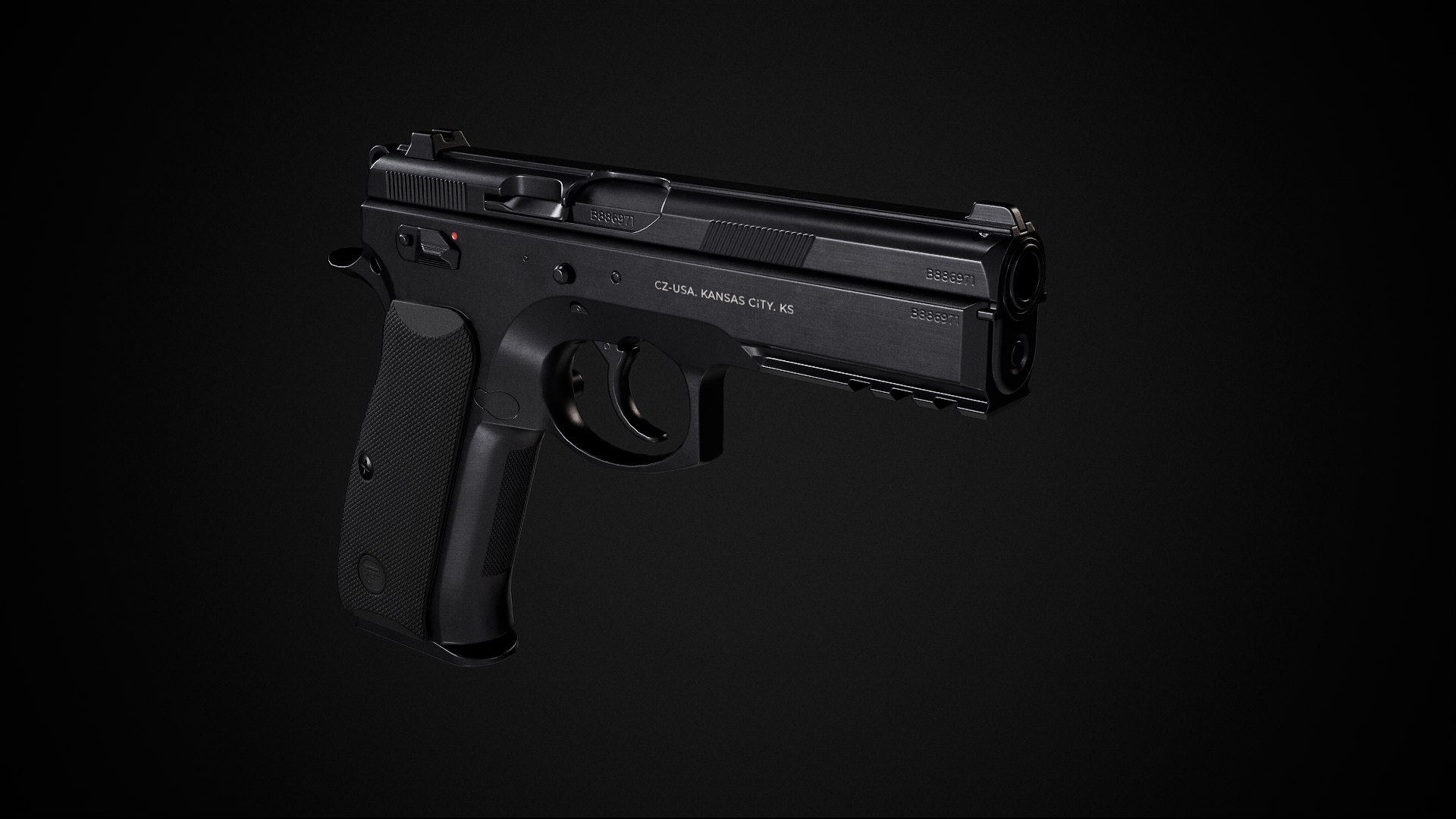 CZ-75 Automatic 3D - TurboSquid 1924971