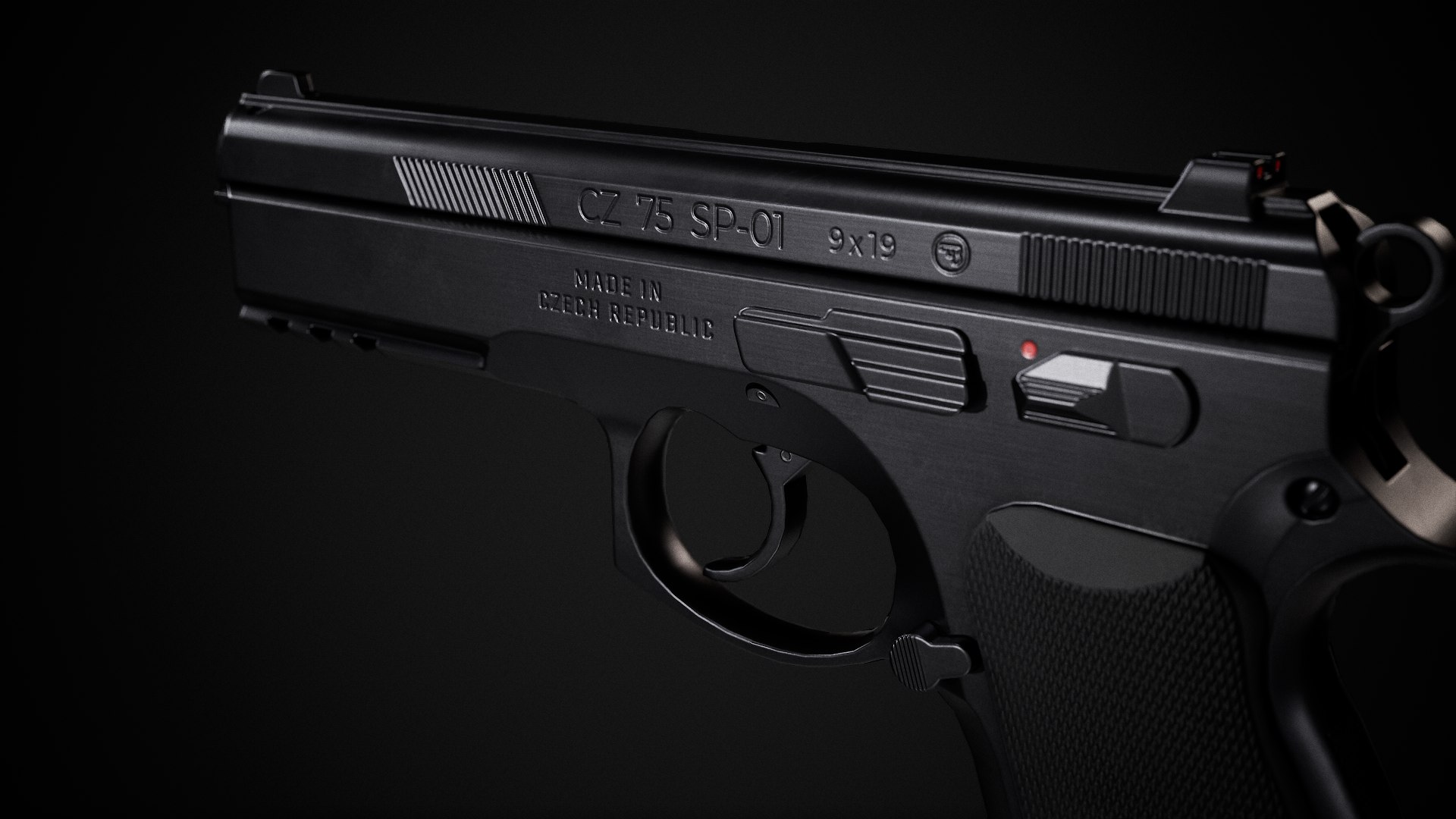 CZ-75 Automatic 3D - TurboSquid 1924971