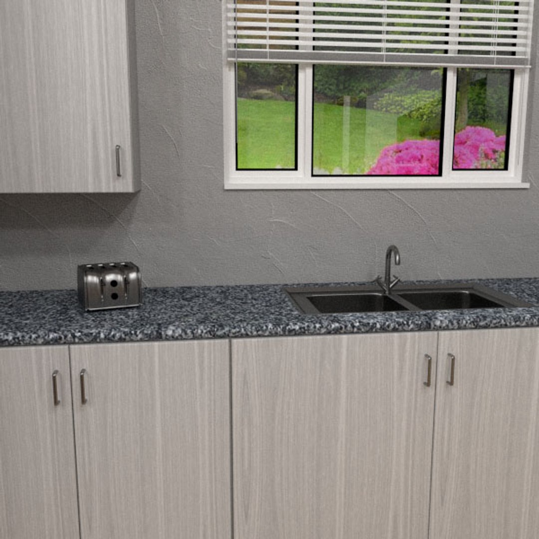 maya kitchen scene