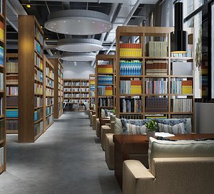 3D Bookstore Models | TurboSquid