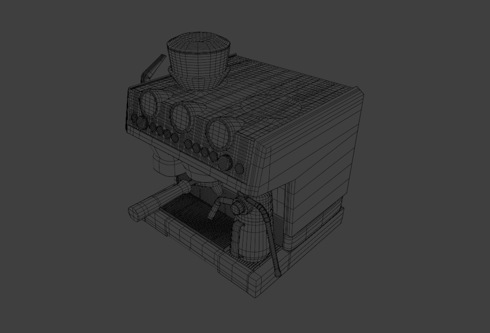 3D Model Espresso Machine - TurboSquid 2271756