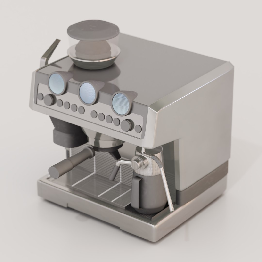 3D Model Espresso Machine - TurboSquid 2271756