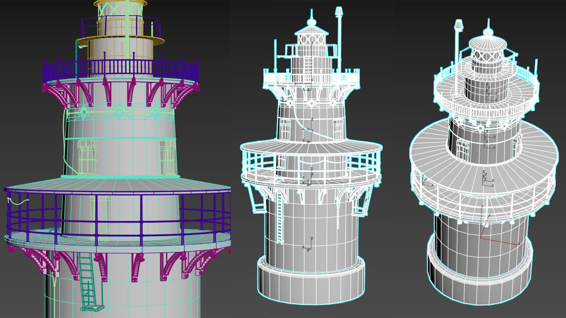 3D The Lighthouse - TurboSquid 2284438