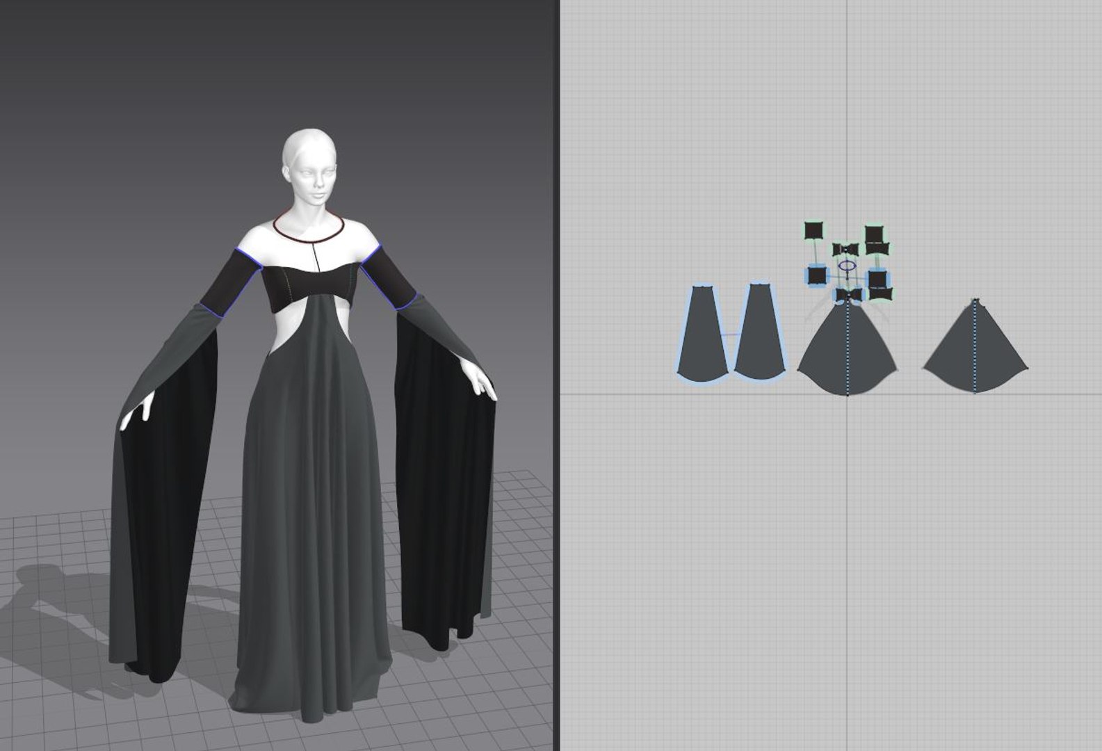 3D Long Prom Dress - TurboSquid 1934721