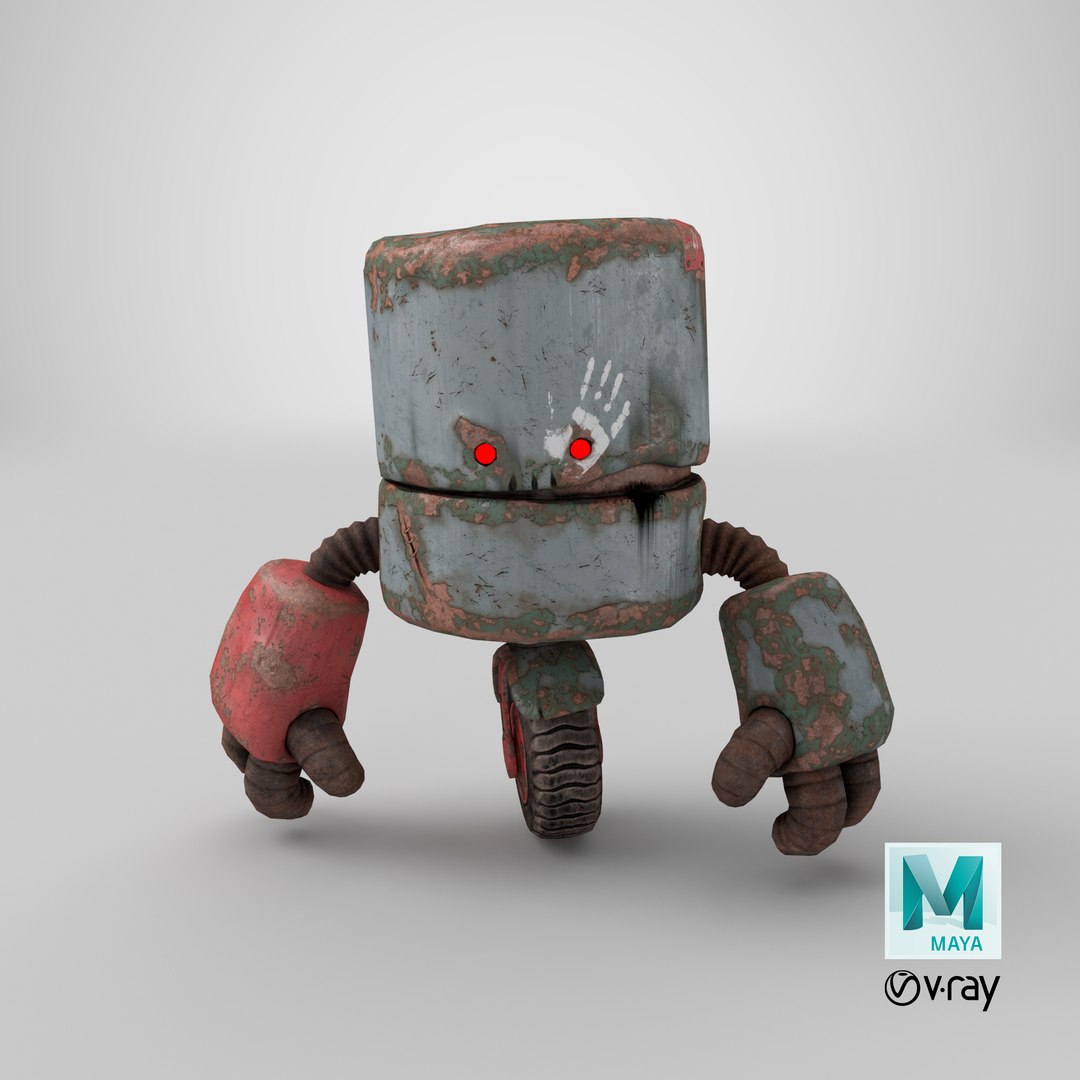 Bad Robot Pbr 3D Model - TurboSquid 1273309