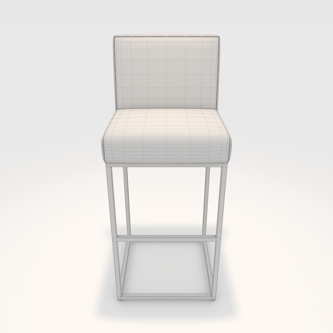 Bar Stool 40 3D - TurboSquid 2323826